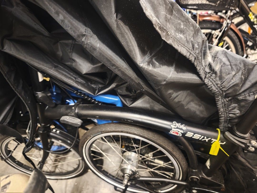 360 Folding Bike - Black, Sports Equipment, Bicycles & Parts, Bicycles on Carousell