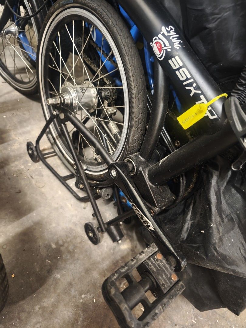 360 Folding Bike - Black, Sports Equipment, Bicycles & Parts, Bicycles on Carousell