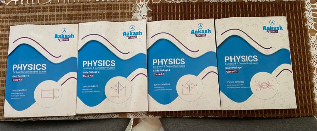Aakash BYJU'S Physics Study Packages Class XII, Hobbies & Toys, Books & Magazines, Textbooks on ...