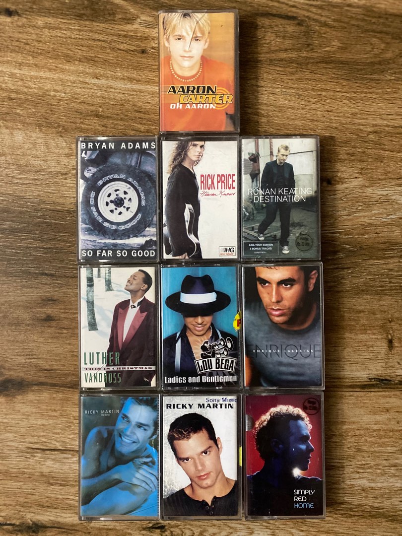 Aaron Carter, Bryan Adams, Rick Price, Ronan Keating, Luther Vandross ...