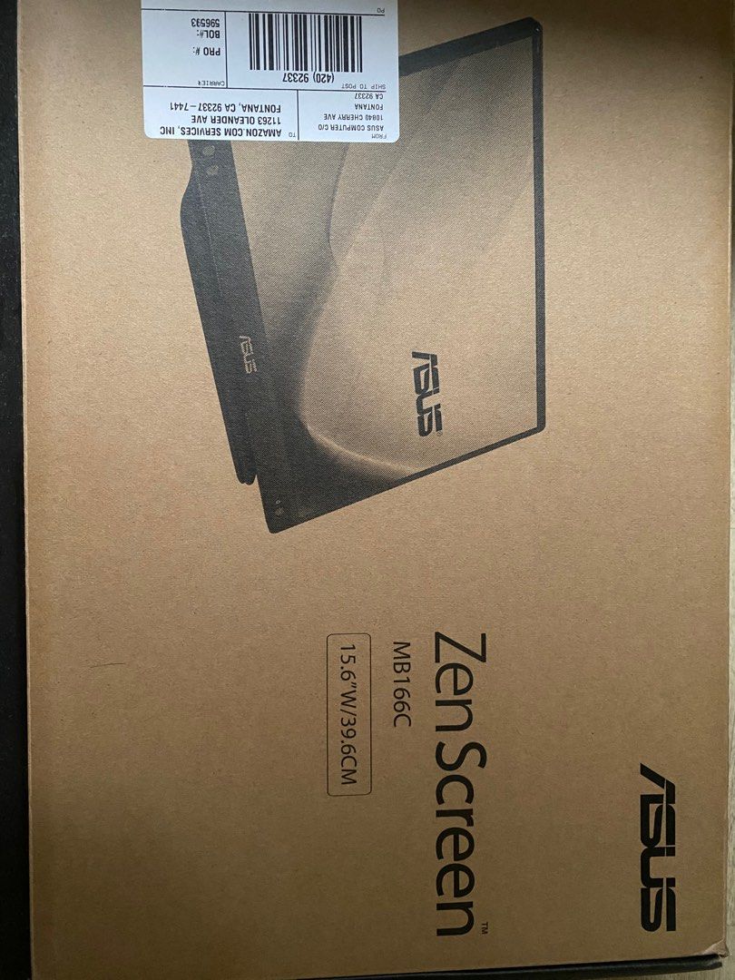 Acer portable screen, Computers & Tech, Parts & Accessories, Monitor ...