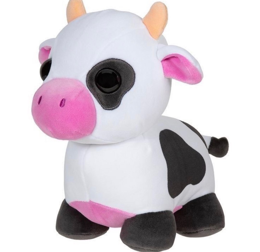 Adopt me official cow plushie, Hobbies & Toys, Toys & Games on Carousell