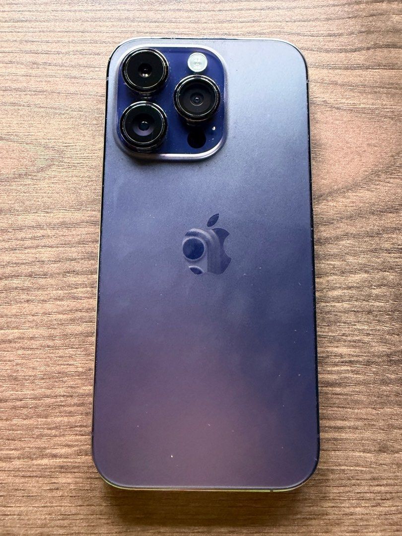 Apple iPhone 14 Pro 256gb Deep Purple 99% new full set, Mobile Phones ...