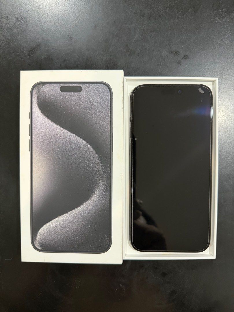 Apple iPhone 15 Pro Max - Black - 256GB, Mobile Phones & Gadgets ...