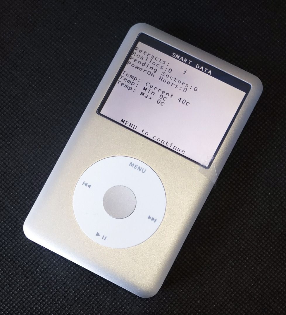 Apple iPod Classic 6th Generation | SILVER | 256 GB | Dual OS | Looks ...