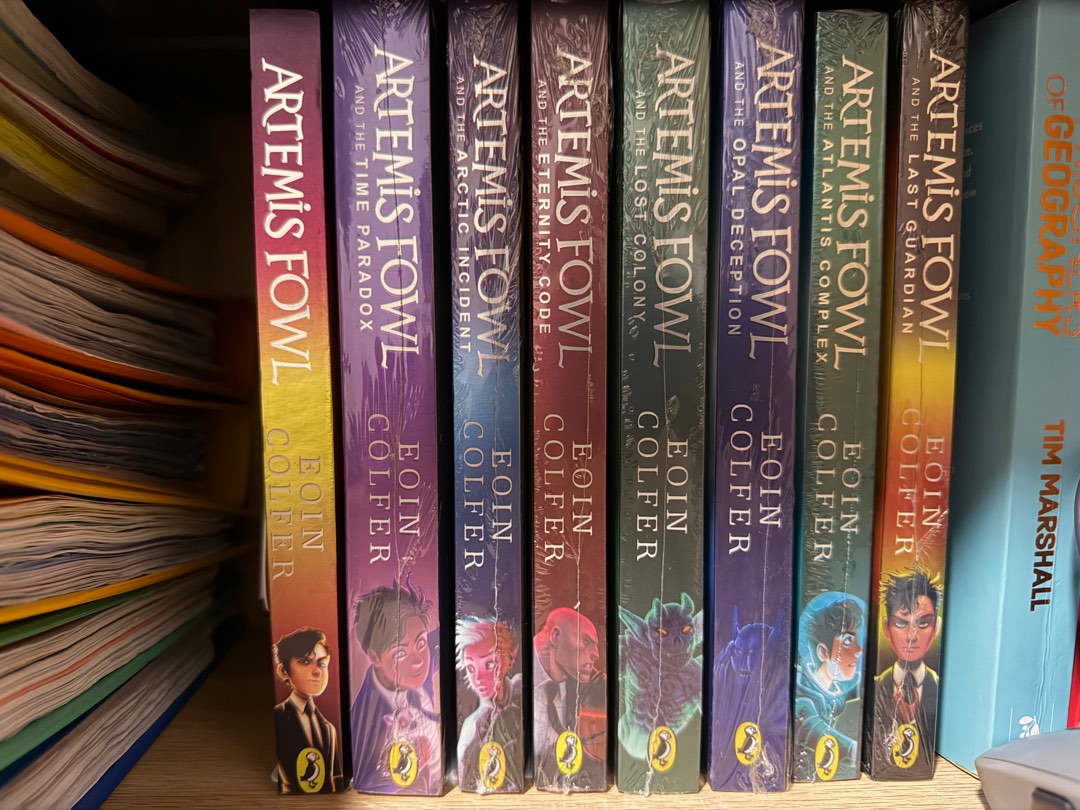 Artemis Fowl Book Series by Eoin Colfer, Hobbies & Toys, Books ...