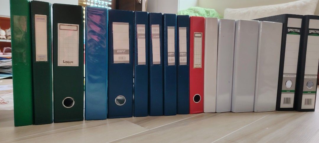 Assorted Lever Arch Binders, Hobbies & Toys, Stationery & Craft, Craft ...