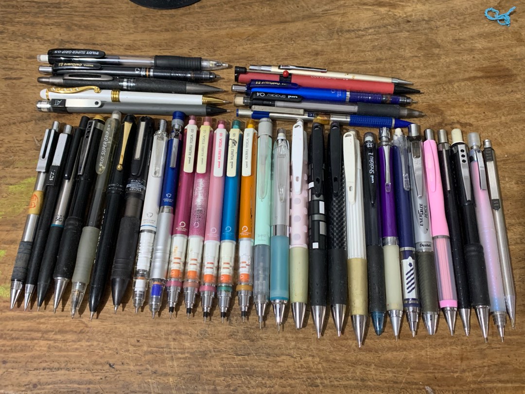 Assorted Mechanical Pencils - Pilot, Uni, Zebra, Pentel, Hobbies & Toys ...