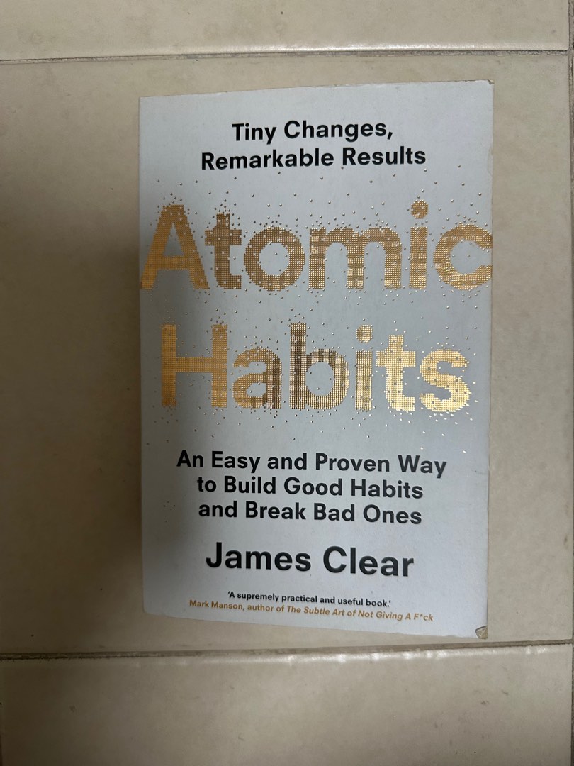 Atomic Habits by James Clear, Hobbies & Toys, Books & Magazines ...