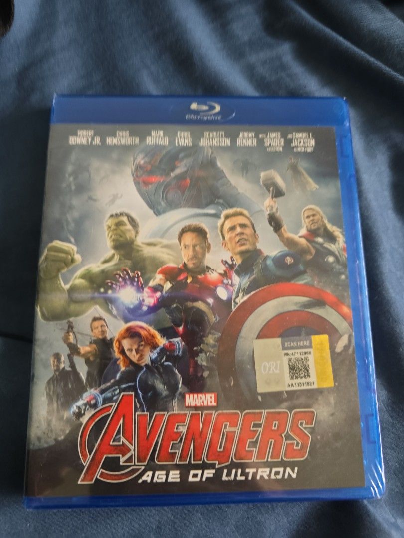 Avengers age of ultron bluray, TV & Home Appliances, TV & Entertainment ...
