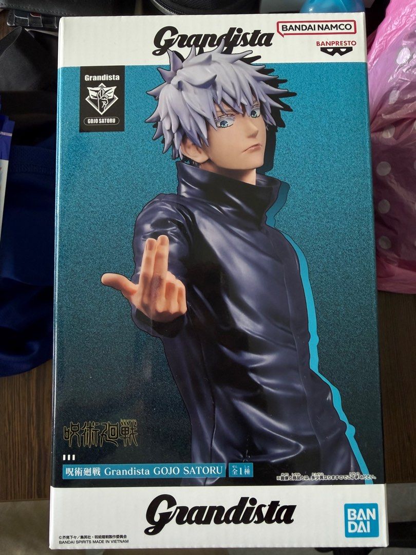 Bandai Grandista Jujutsu Kaisen Gojo Satoru Figure, Hobbies & Toys ...