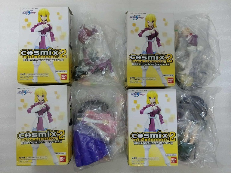 Bandai Gundam Seed Destiny Cosmix Figure Collection 2 Lacus Stella Flay ...