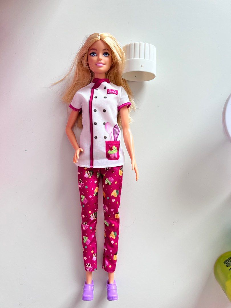 Barbie Bakery Chef Playset, Hobbies & Toys, Toys & Games on Carousell