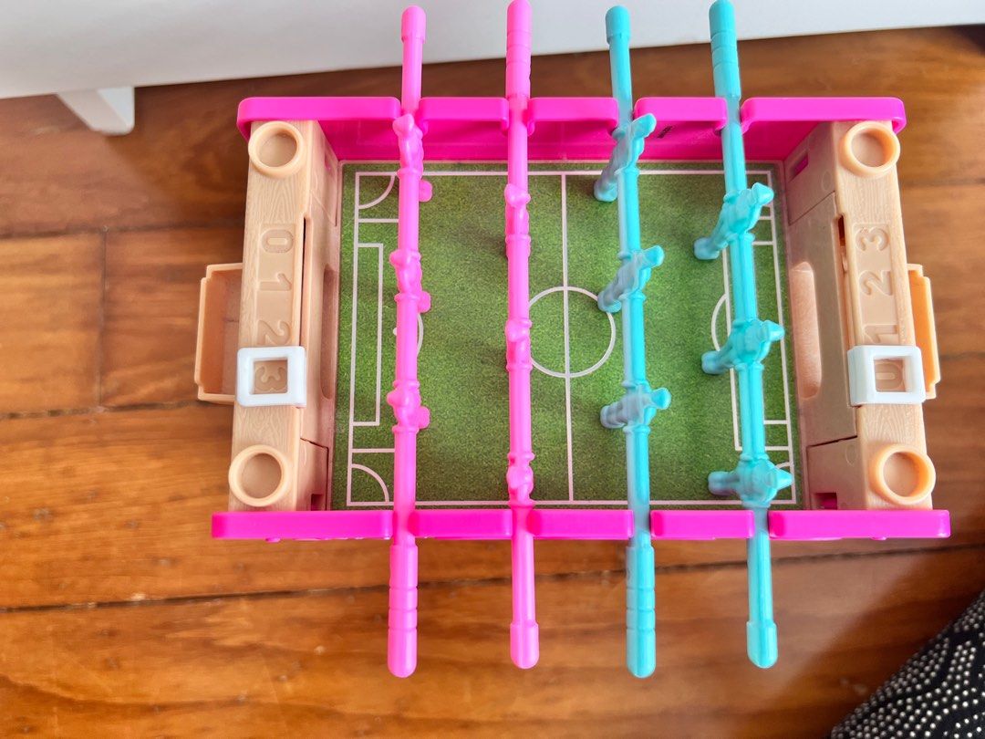 Barbie Foosball Table with Ken Dolls, Hobbies & Toys, Toys & Games on ...