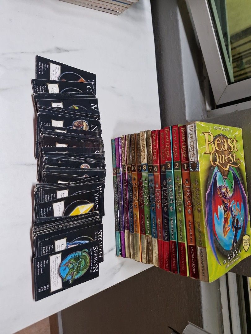Beast Quest Books and Cards Set, Hobbies & Toys, Books & Magazines ...