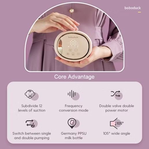 Boboduck Dual Electric Breastpump, Babies & Kids, Nursing & Feeding ...