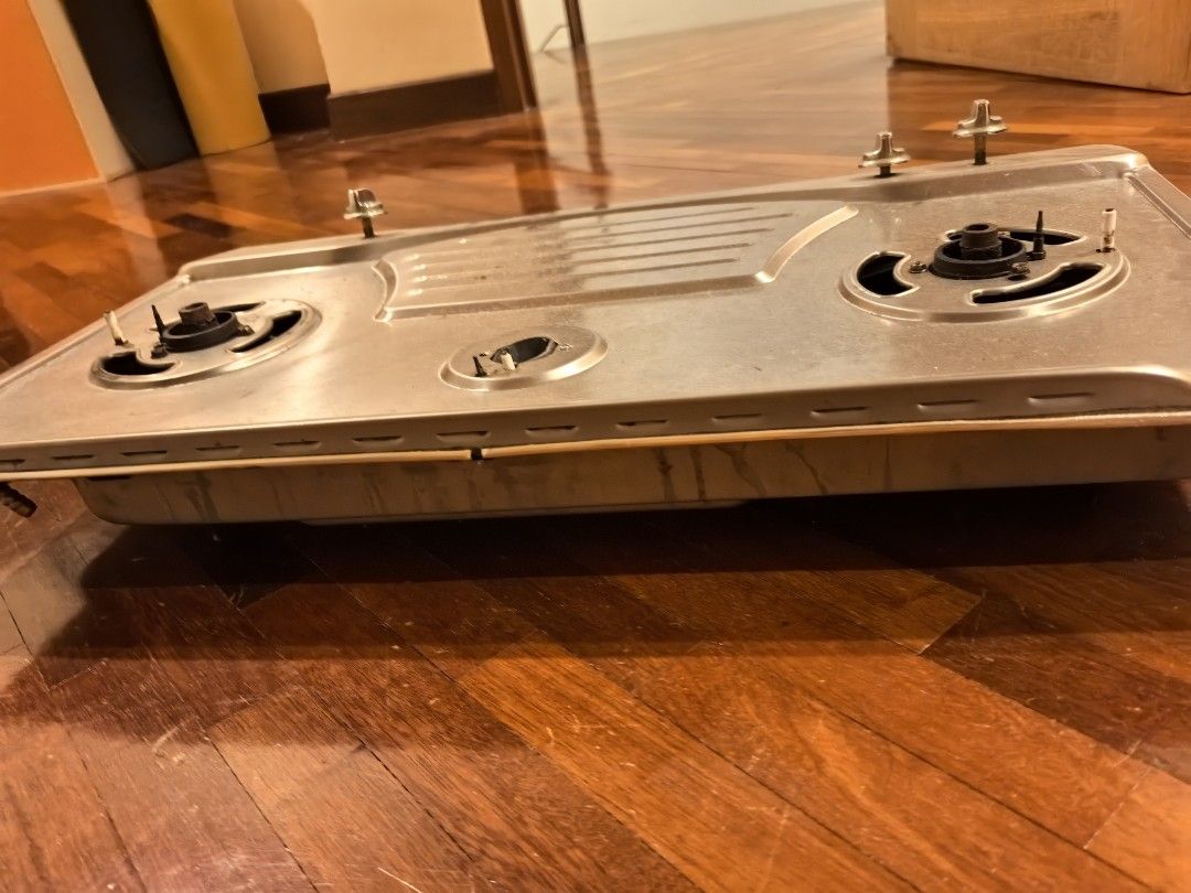 Broken Stainless Steel Gas Stove, TV & Home Appliances, Kitchen ...