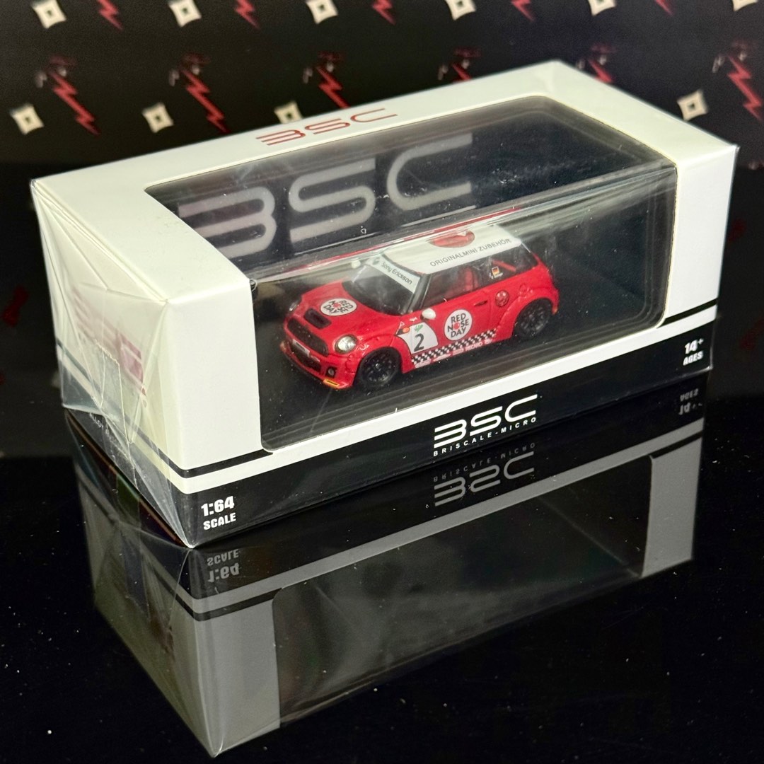 BSC Briscale Micro Mini Cooper Red diecast Red Nose Day about Hot ...