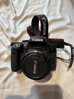 Canon EOS 650D DSLR Camera with Lens, Photography, Cameras on Carousell