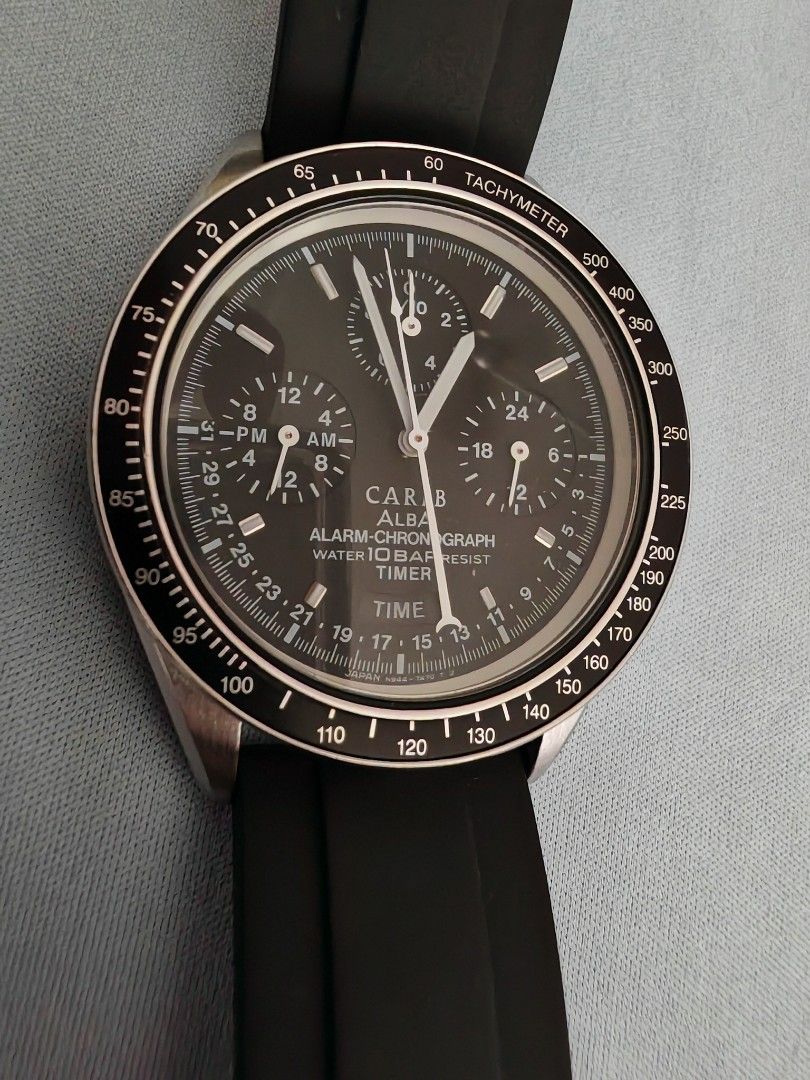 Carib Alba Chronograph Watch, Men's Fashion, Watches & Accessories ...