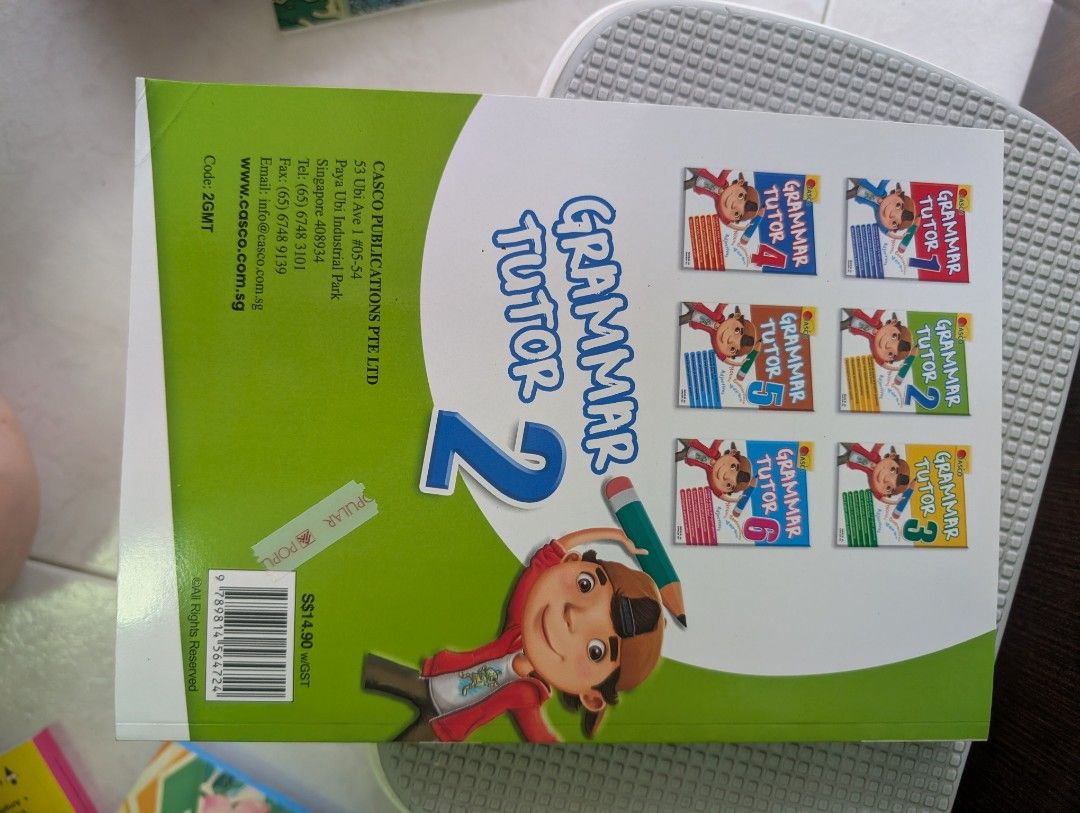Casco Grammar Tutor 2 Textbook, Hobbies & Toys, Books & Magazines ...