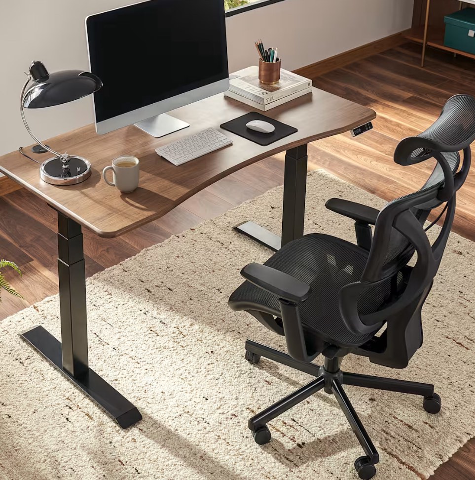 Castlery Emerson Adjustable Standing Desk, Furniture & Home Living ...