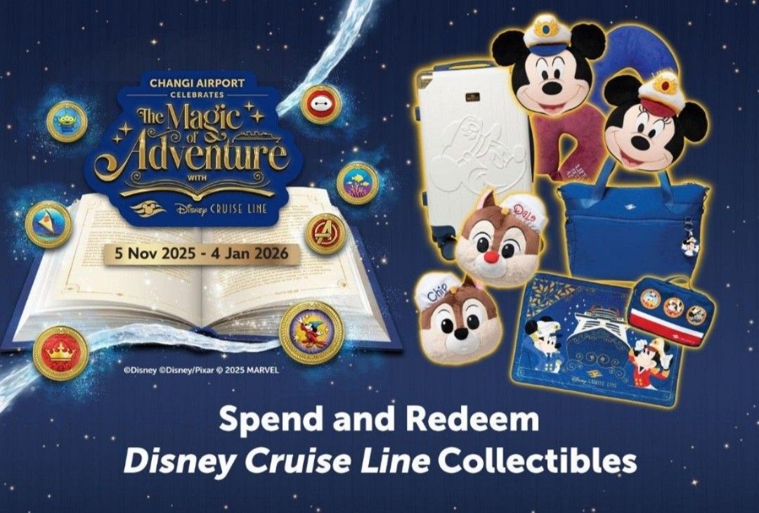 Changi Airport Disney Cruise Line Merchandise, Hobbies & Toys, Toys ...