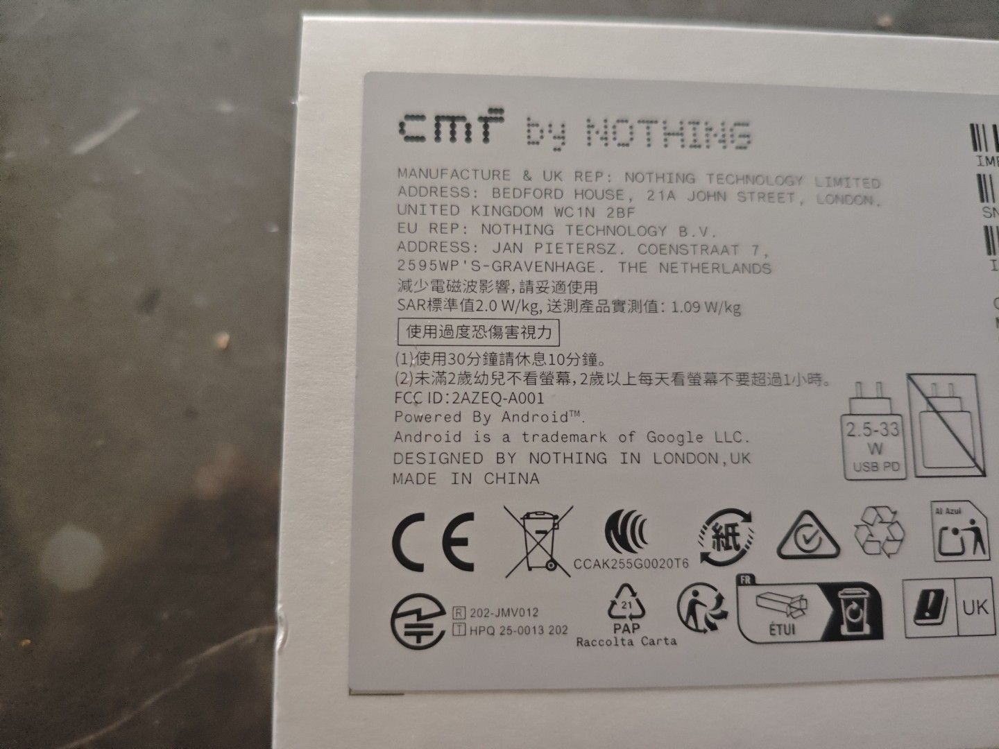 CMF Nothing Phone 2 Pro Dark Grey with Free Earbuds, Mobile Phones ...