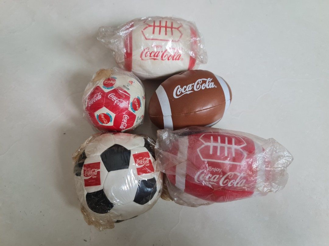 Coca-Cola Collectible Sports Balls (Mini sized), Hobbies & Toys ...