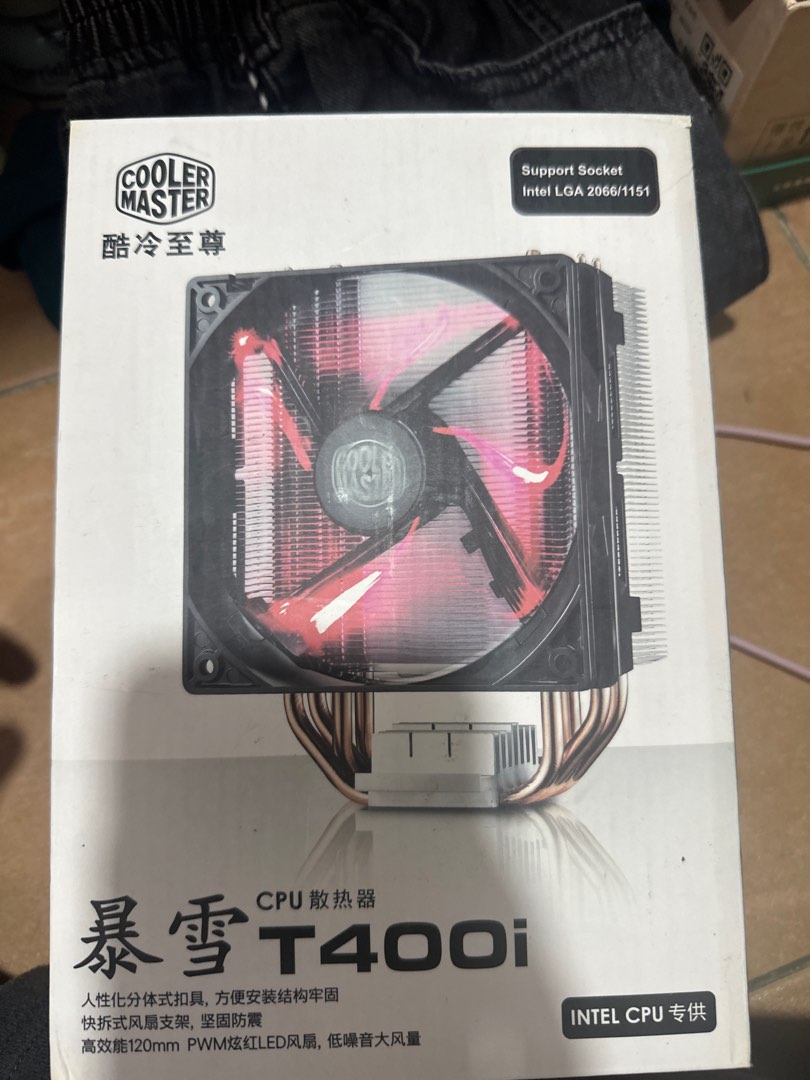 Cooler Master CPU Cooler T400i, Computers & Tech, Parts & Accessories ...