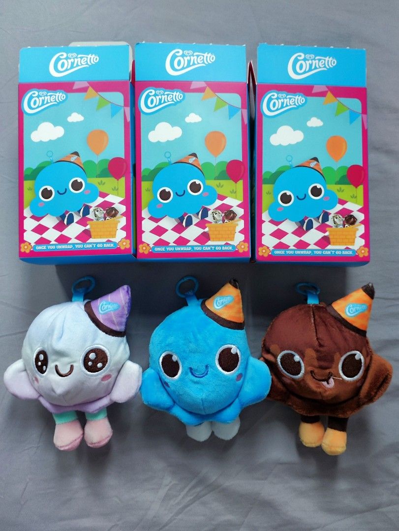 Cornetto Blind Box Combo Plush, Hobbies & Toys, Toys & Games on Carousell