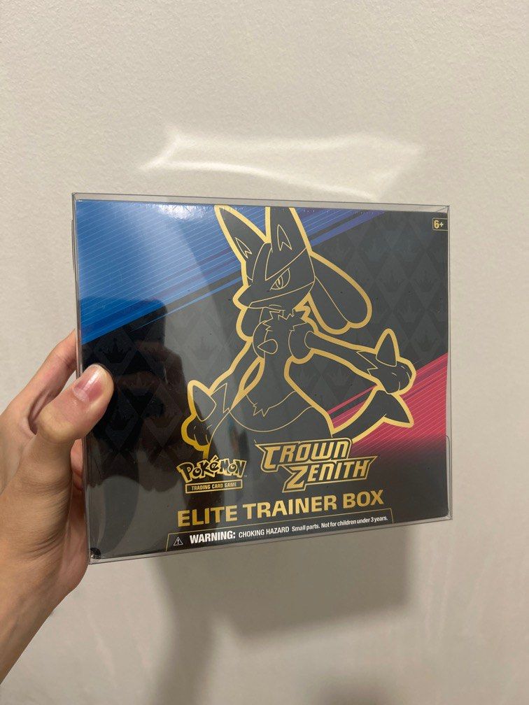 Crown Zenith Elite Trainer Box - ETB - Sword & Shield - SWSH - Pokemon ...