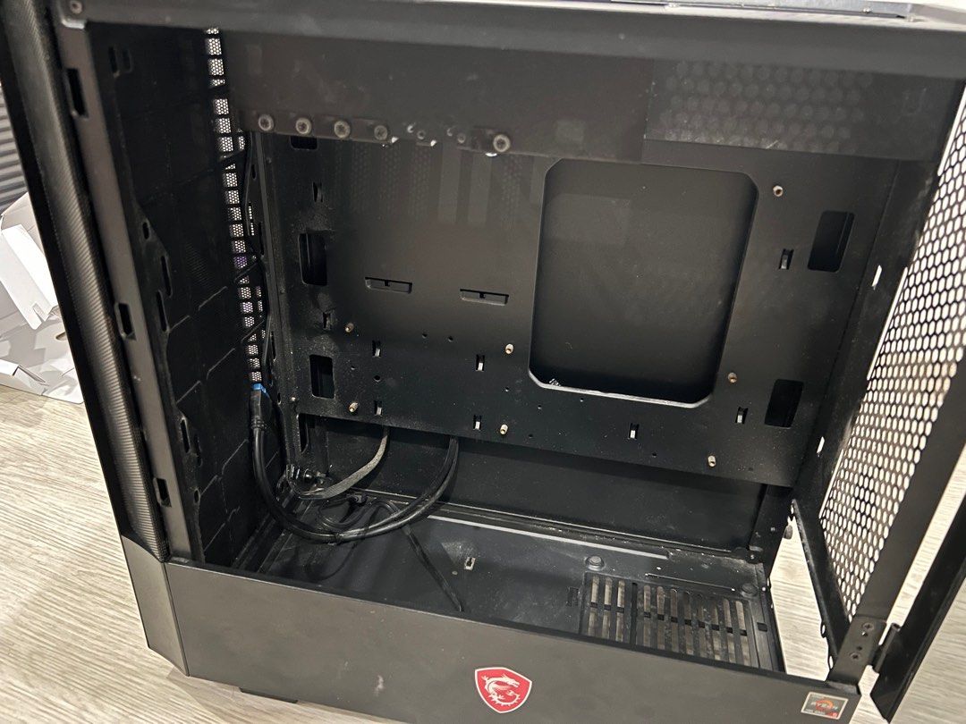 Dark flash PC case, Computers & Tech, Parts & Accessories, Computer ...