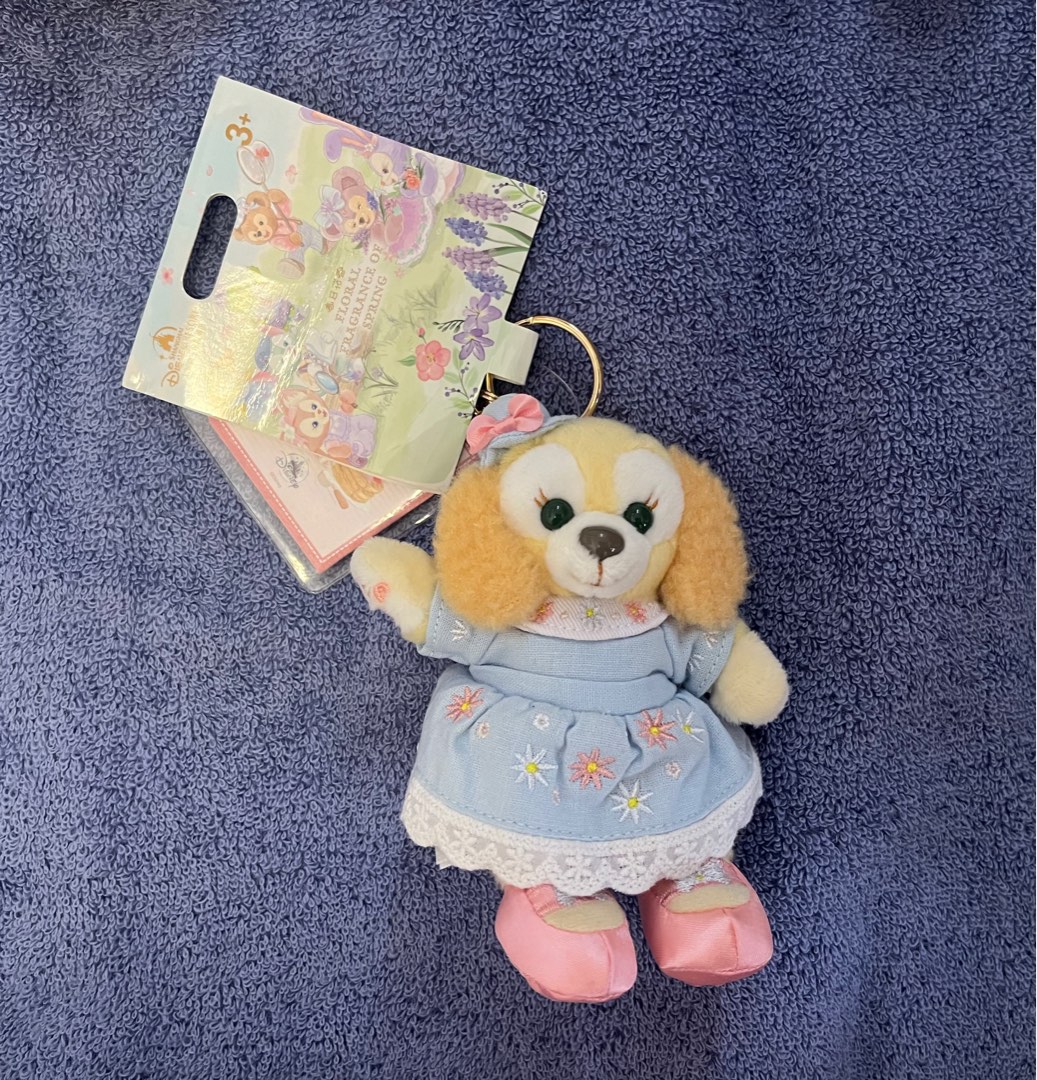 Disney 經典絕版 迪士尼樂園 Duffy公仔 春日餅餅 cookie kc 2023 上海春日系列 cookieann 掛件, 興趣及 ...