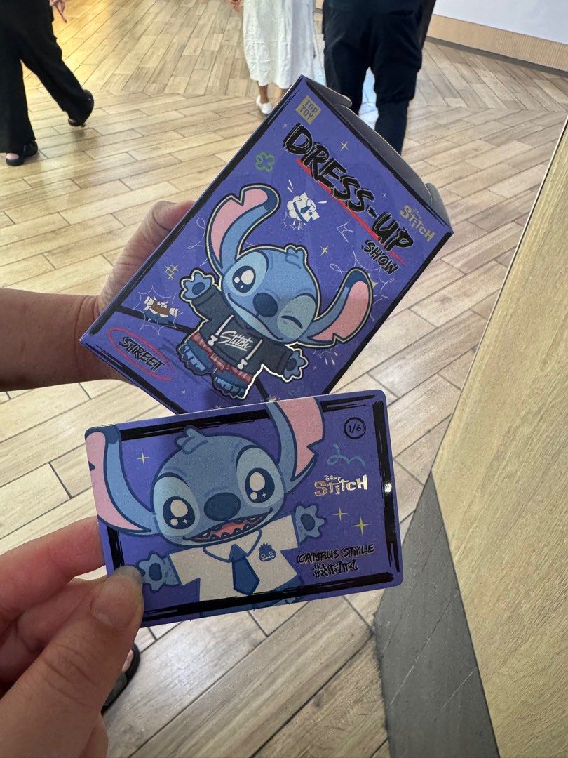 Disney Stitch Dress-Up Show Blind Box, Hobbies & Toys, Toys & Games on Carousell