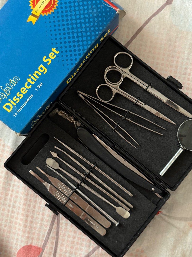 Dolphin Dissecting Set - 14 Instruments, Everything Else, Others on Carousell