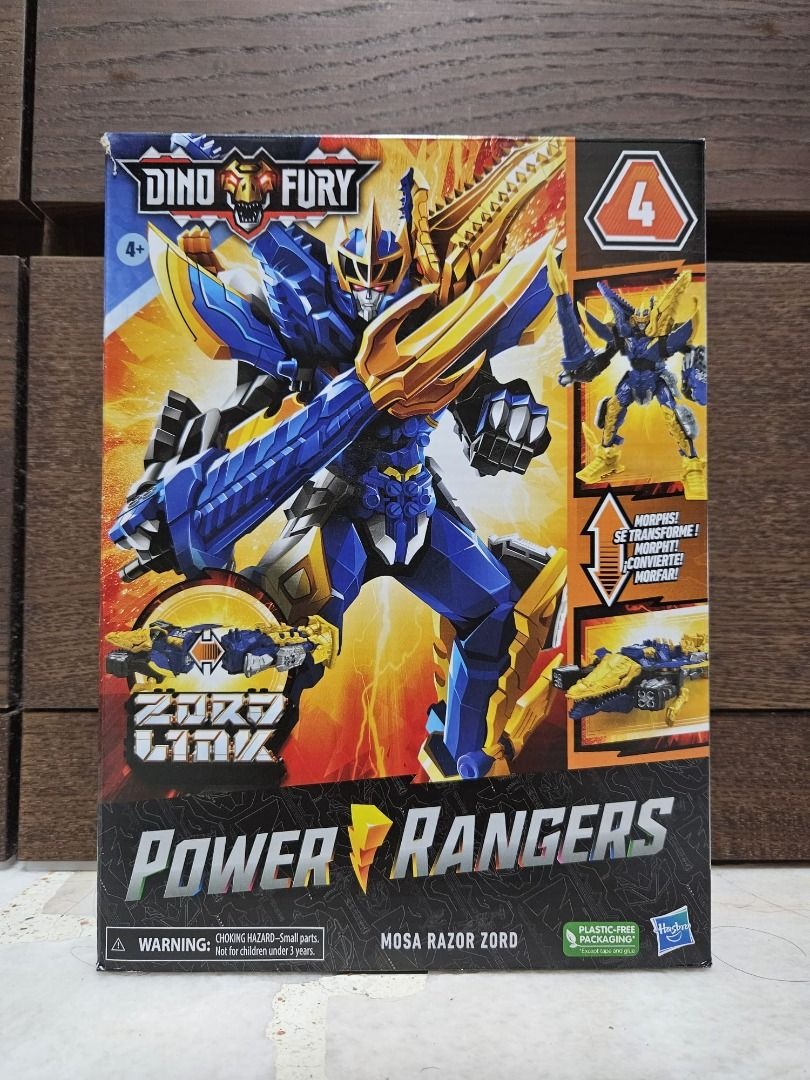 DX Megazord power rangers Mosa Razor dino fury ryusoulger kishiryu ...
