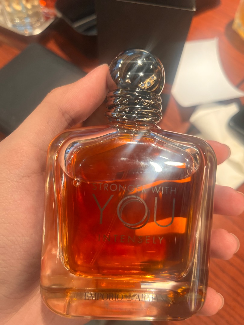 Emporio Armani Stronger With You Intensely Perfume, Beauty & Personal ...