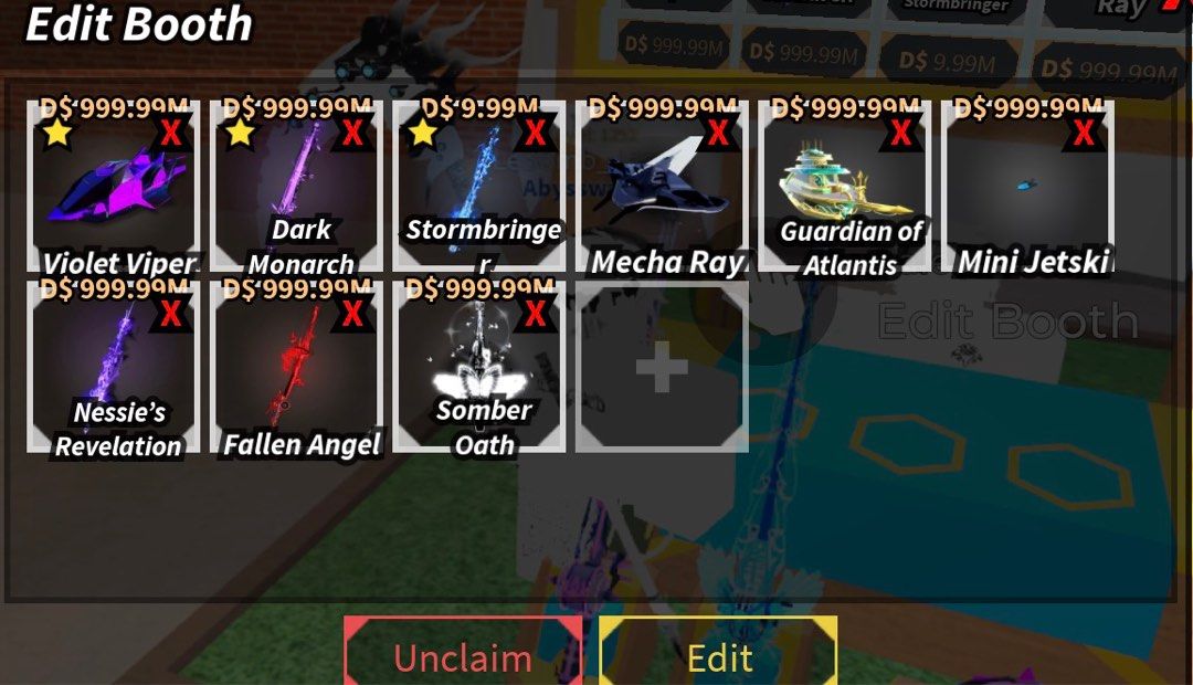 Fisch Boats/Rod skins, Video Gaming, Gaming Accessories, In-Game ...