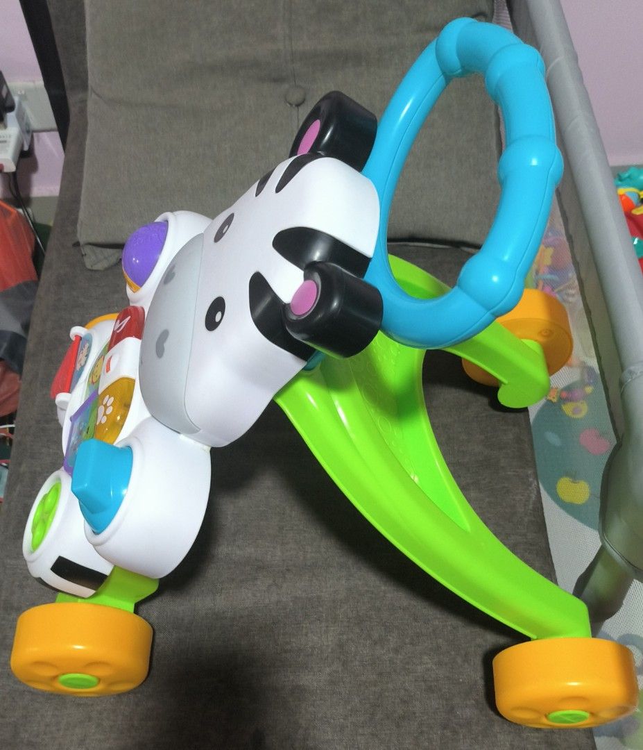 Fisher-Price Zebra Walker & Baby Walker, Babies & Kids, Infant Playtime ...