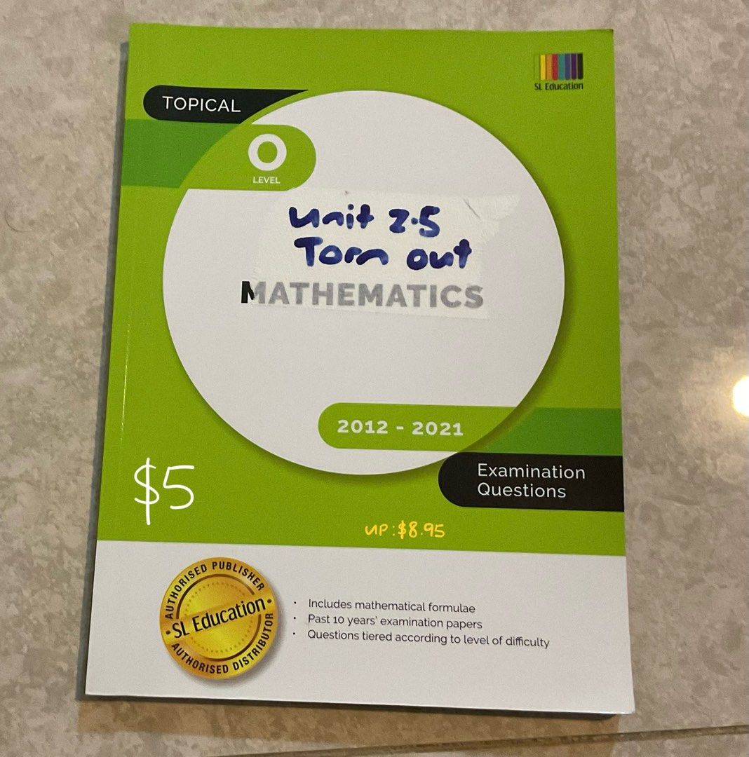 (Freebies included!) O Level Emath & Amath Workbooks, Guide Books ...