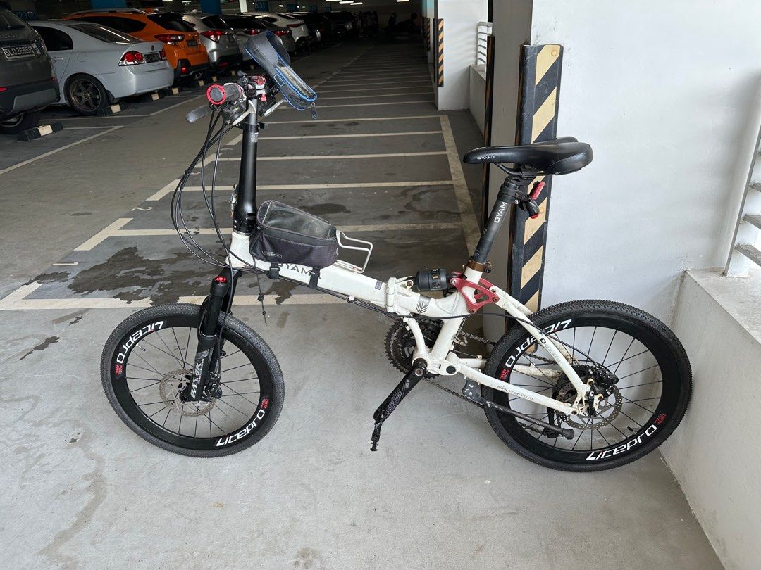 20 Inch Full Suspension Folding Bike, Sports Equipment, Bicycles ...