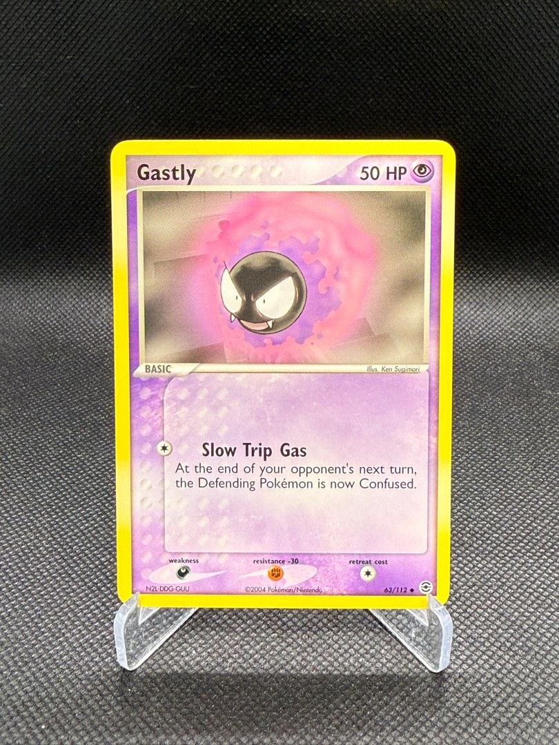 Gastly 63/112 (Fire Red Leaf Green Pokémon cards), Hobbies & Toys, Toys ...