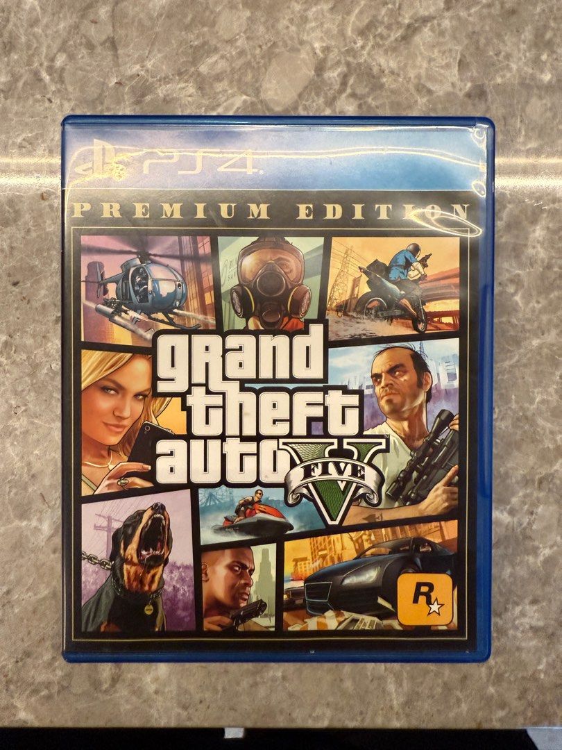 Grand Theft Auto V (GTA 5) - PS4 Premium Edition, Video Gaming, Video ...