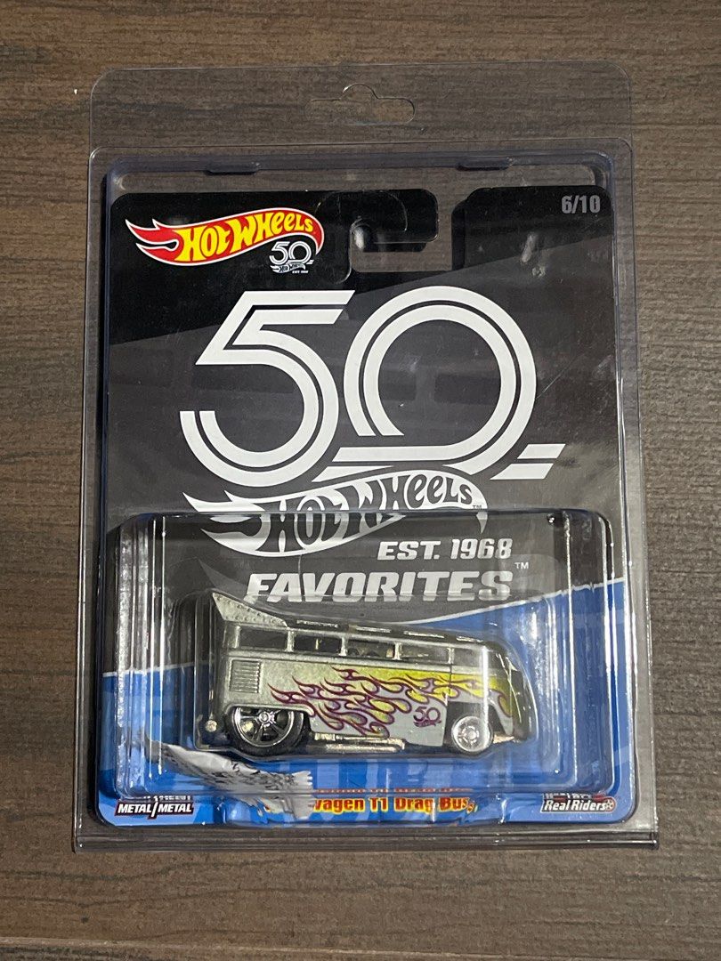 Hot Wheels 50th Anniversary Drag Bus, Hobbies & Toys, Toys & Games on ...