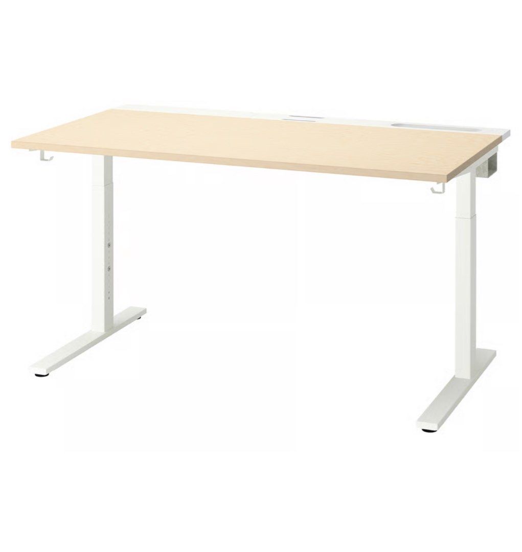 IKEA Desk - 140 x 80cm, Furniture & Home Living, Furniture, Tables ...