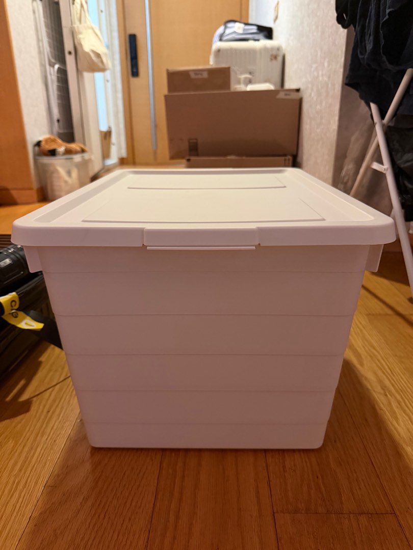 IKEA SOCKERBIT Storage Box with Lid, Furniture & Home Living, Home ...