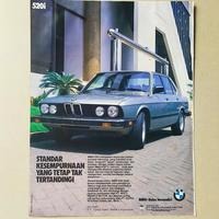 Iklan jadul Mobil BMW 520i - original dari majalah lama thn 1985, Buku ...