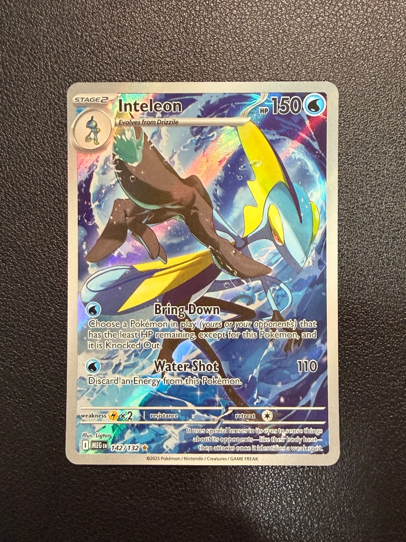 Inteleon 142/132 Pokemon Mega Evolutions TCG, Hobbies & Toys, Toys ...