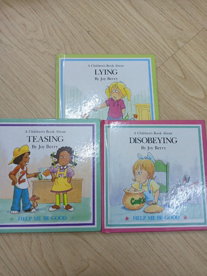 Joy Berry Children's Books - Set of 3, Hobbies & Toys, Books ...